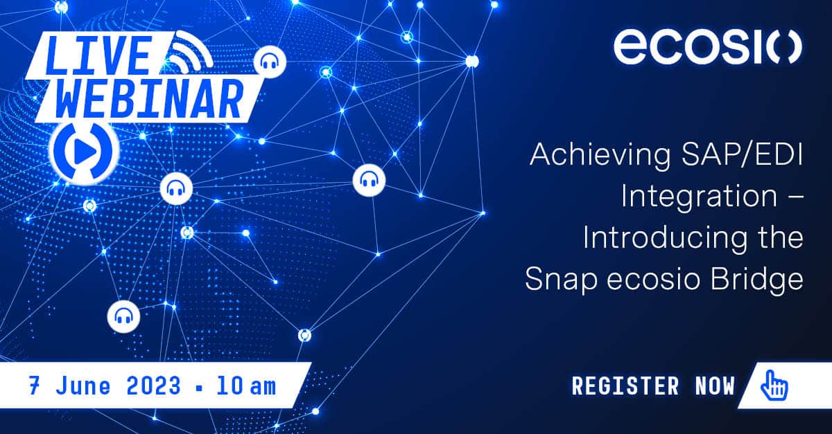 Webinar | How the snap ecosio Bridge works – ecosio