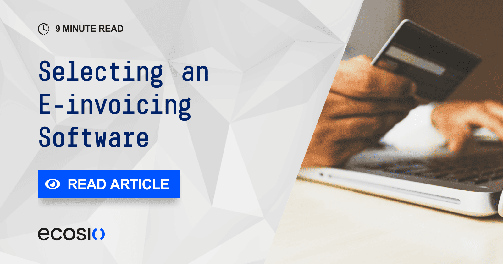 Selecting an E-invoicing Software – ecosio