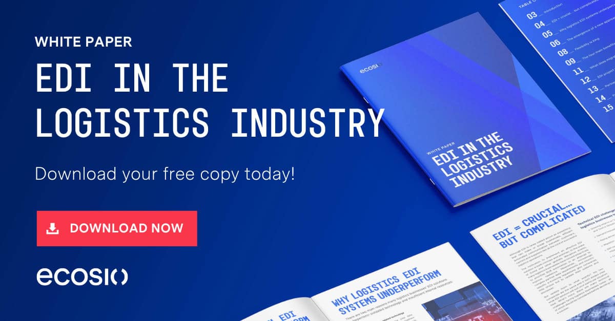 White Paper | EDI in the Logistics Industry – ecosio