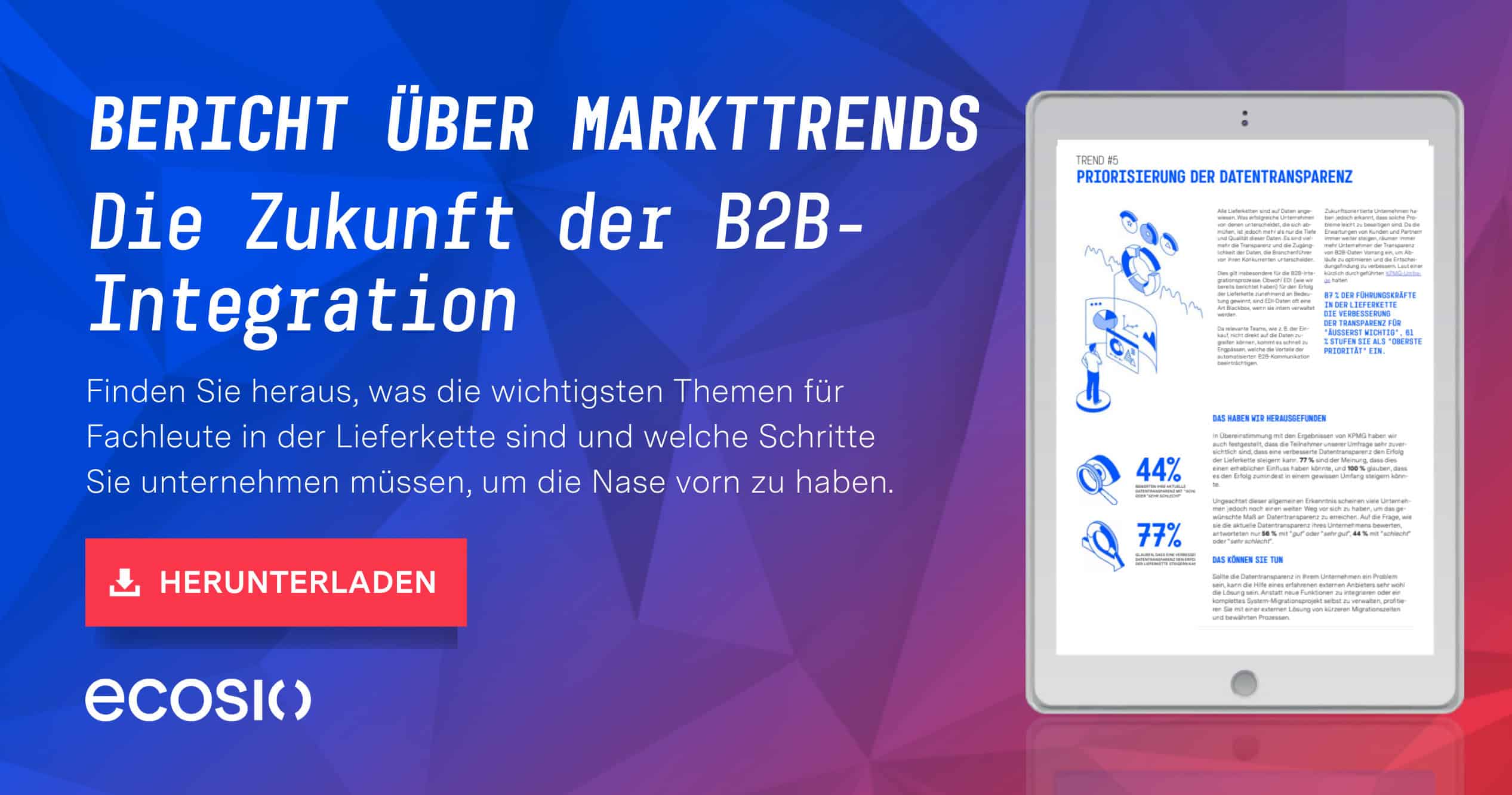 White Paper | Die Zukunft der B2B-Integration: Bericht über Markttrends ...