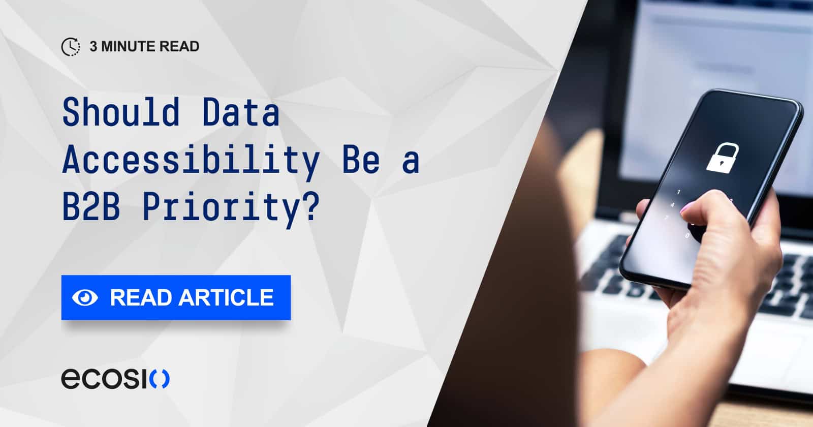 Should Data Accessibility Be a B2B Priority? – ecosio