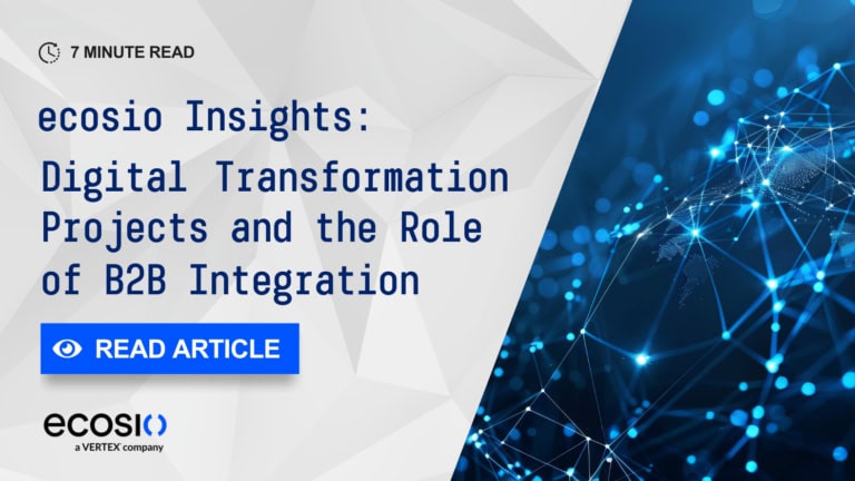 ecosio insights: Wie Unternehmen dank digitaler Transformation nachhaltigen Erfolg erzielen – ecosio